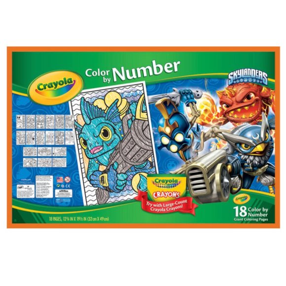Crayola | Toys | Giant Size Brand New Crayola Color By Number ...